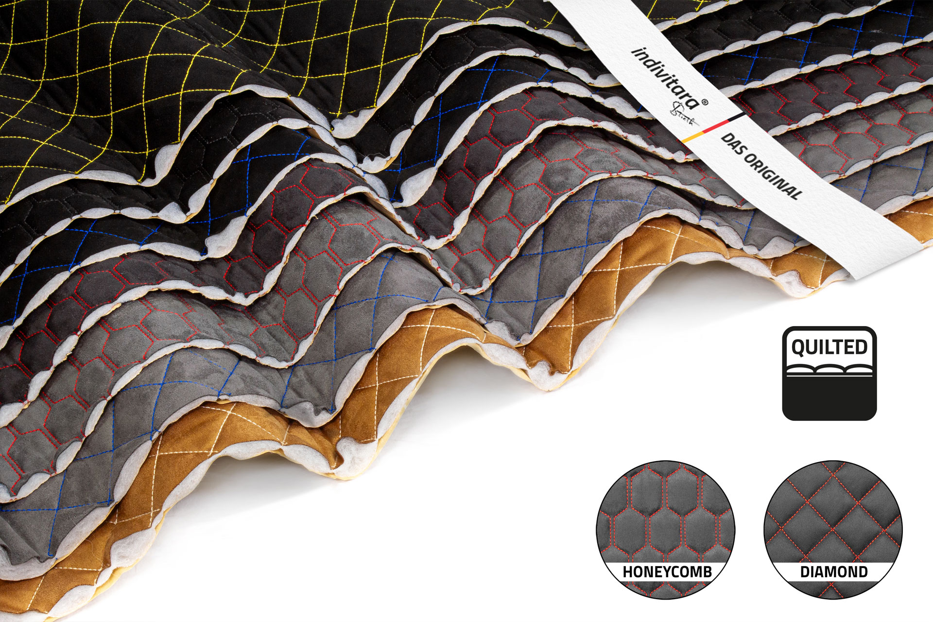 IYC - indivitara® Premium Stitch Quilted – self-adhesive premium ...